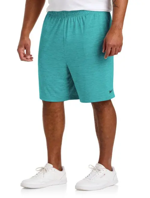 REEBOK Performance Tech Heather Shorts - Twisted Turquoise