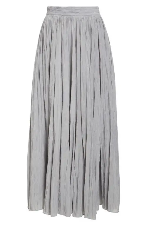 TOTEME Semisheer Plissé Maxi Skirt