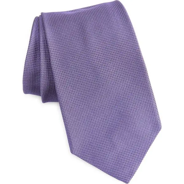 Ralph Lauren Purple Label Bond St. Silk Neck Tie - Purple