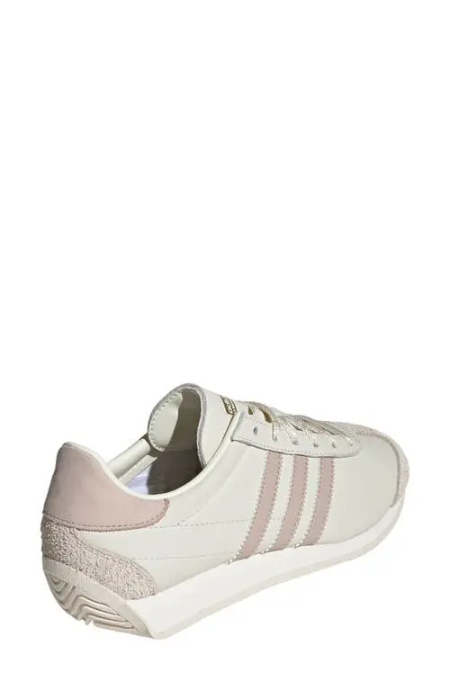 Adidas Country Low Top Sneaker - Off White/taupe/white