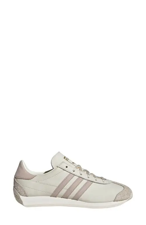 Adidas Country Low Top Sneaker - Off White/taupe/white