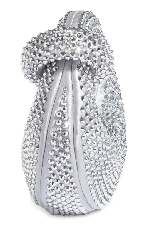 Jw Pei Mini Abacus Embellished Top Handle Bag - Silver