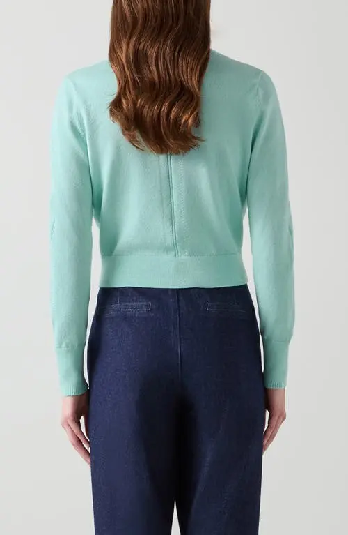LK BENNETT Metallic Cardigan