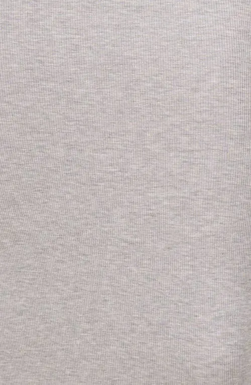 THE STANDARD STITCH Rib Tank - Heather Grey
