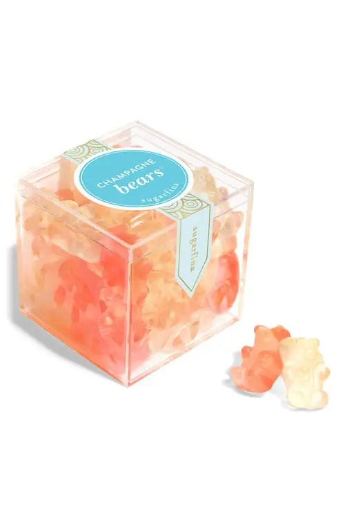 SUGARFINA Champagne Bears Small Candy Cube - No Color