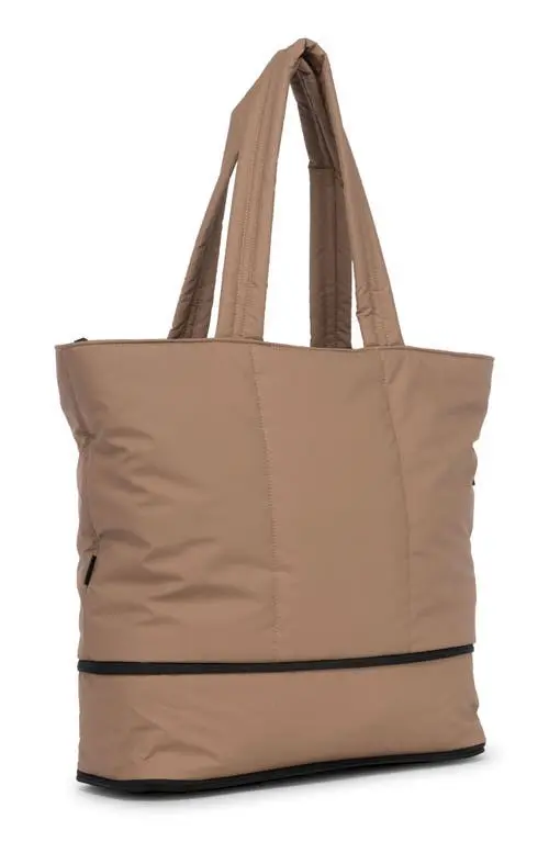 CALPAK Luka Expandable Tote Bag - Chocolate