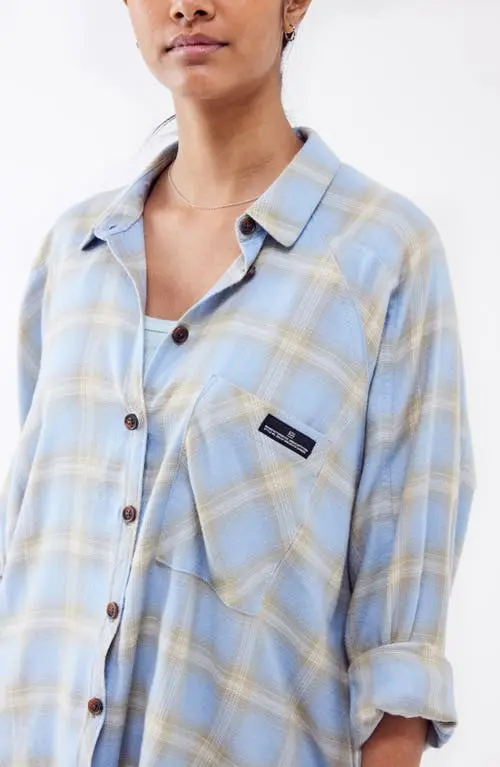 BDG URBAN OUTFITTERS Brendon Plaid Button-up Shirt - Blue