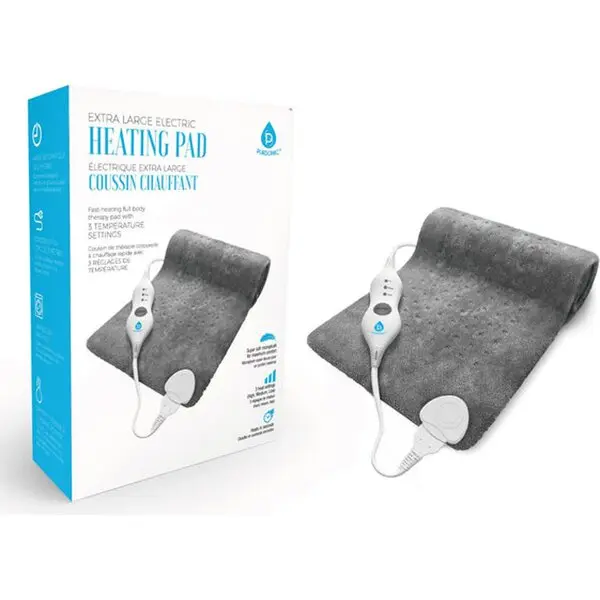 PURSONIC Electric Heating Pad - Grey