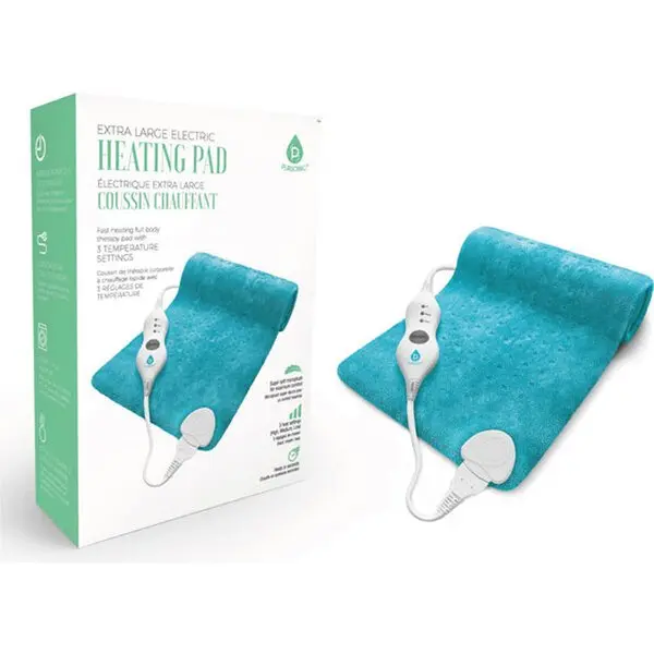 PURSONIC Electric Heating Pad - Teal