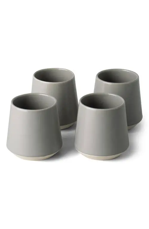 FABLE The Cups Set Of 4 Cups - Dove Grey