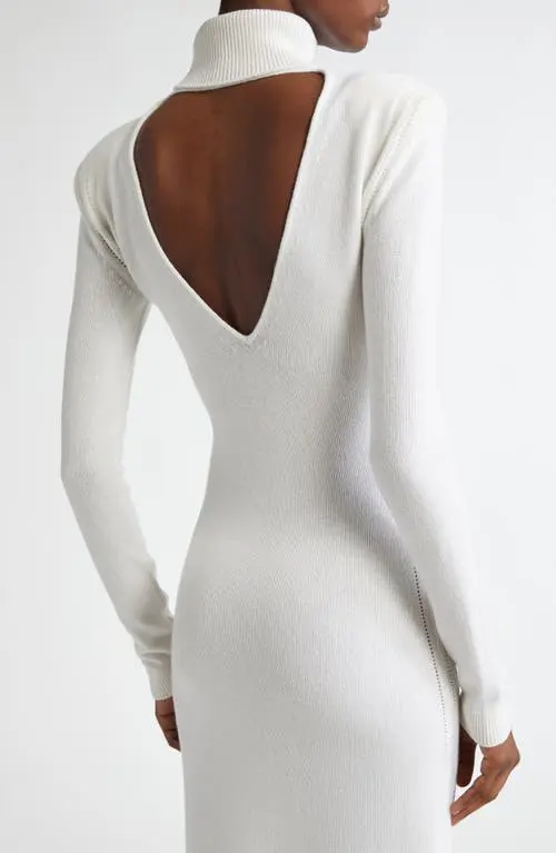 navy blue dress for baby girl Tom Ford Turtleneck Cashmere Sweater Dress In Off White - 75% Off
