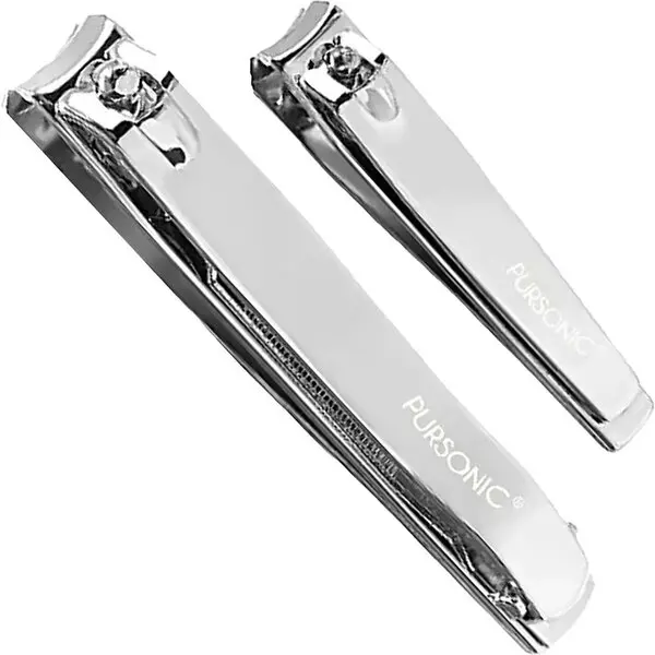 PURSONIC Salon Grade Premium 2 Pack Nail Clipper