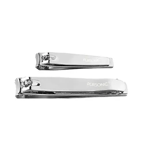 PURSONIC Salon Grade Premium 2 Pack Nail Clipper