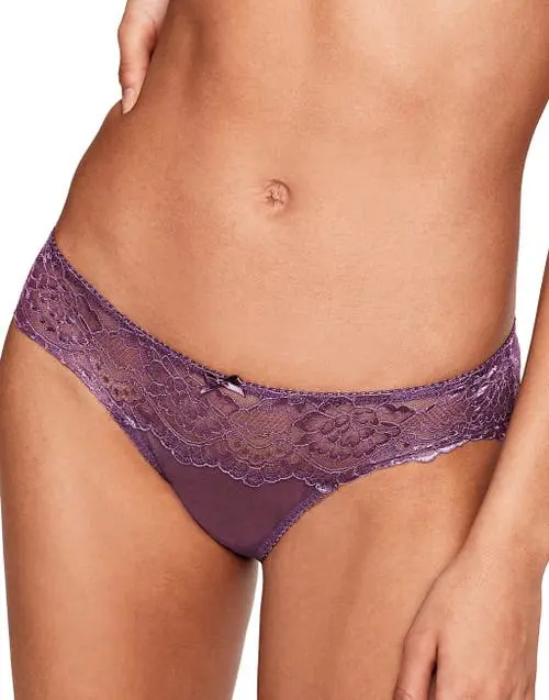 ADORE ME Enny Bikini Panties - Dark Purple