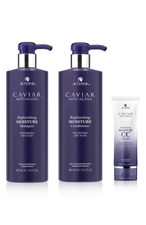 ALTERNA Caviar Anti-aging Moisture Set $137 Value - No Color