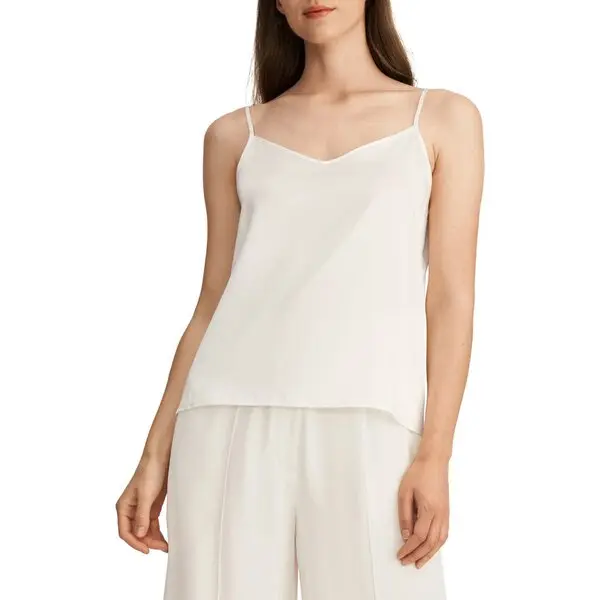 Lilysilk V-neckline Silk Camisole - Ivory