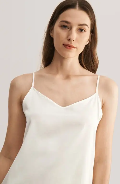 Lilysilk V-neckline Silk Camisole - Ivory