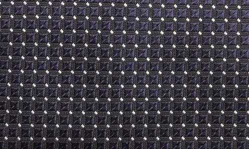 Canali Neat Microdot Silk Tie