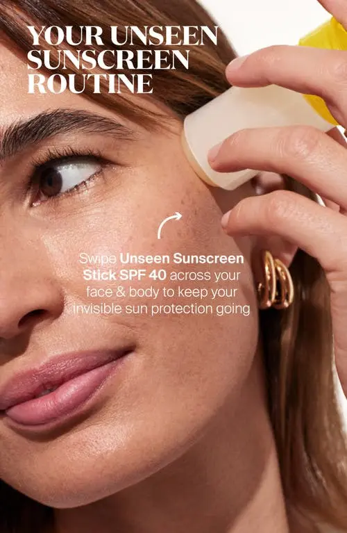 Supergoop!® Unseen Sunscreen Jumbo + Go Set $78 Value