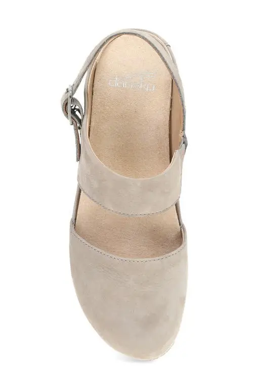 Dansko Lucia Slingback Platform Pump - Taupe