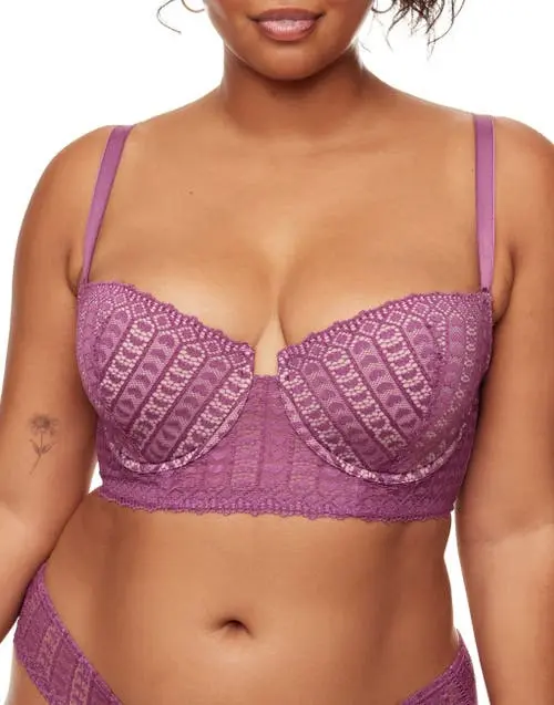 ADORE ME Nymphadora Contour Balconette Bra - Dark Purple