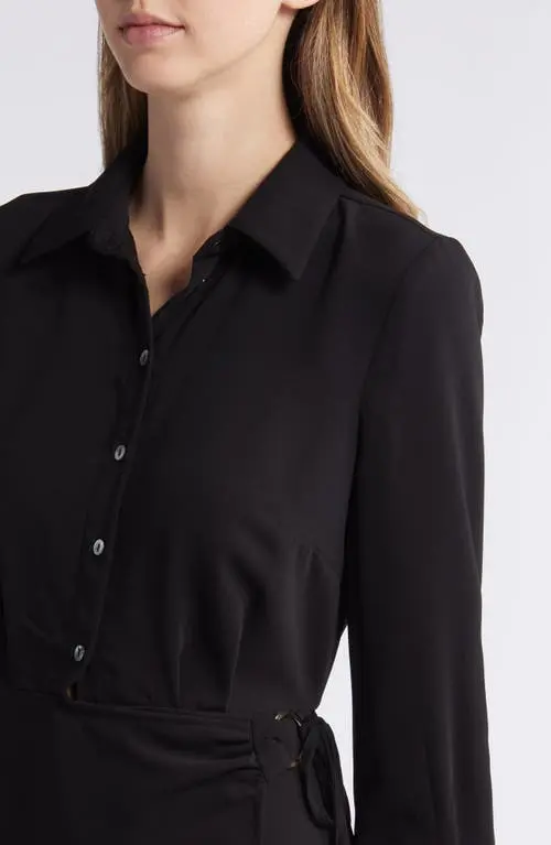 Sam Edelman Long Sleeve Sheath Shirtdress