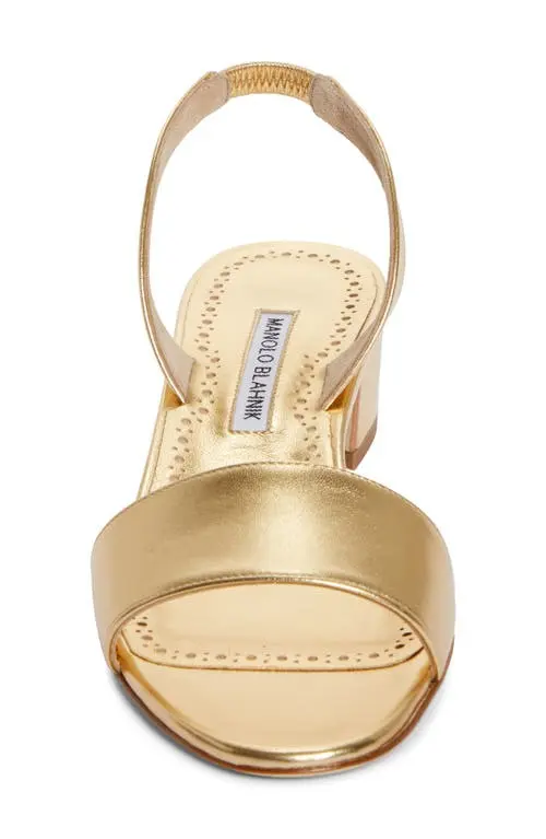 Manolo Blahnik Patopia Slingback Sandal