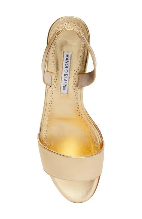 Manolo Blahnik Patopia Slingback Sandal