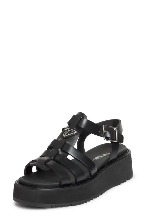Prada Platform Cage Sandal