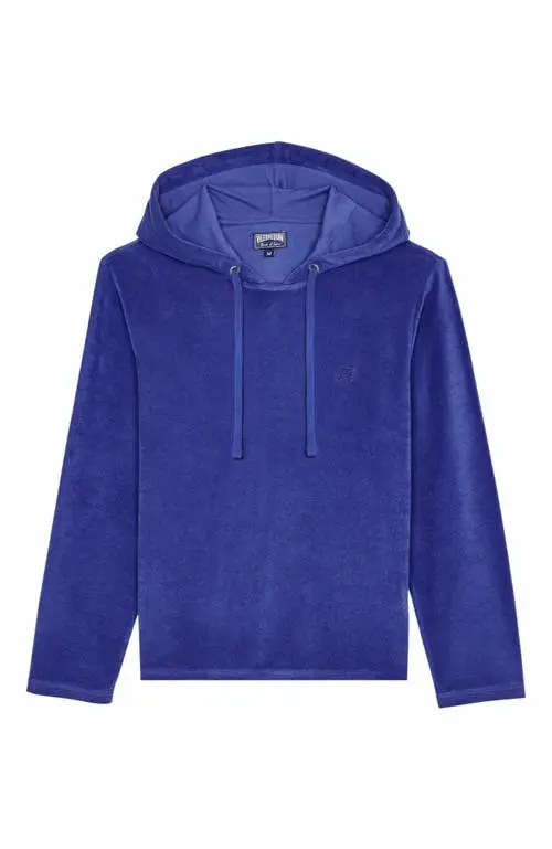 Vilebrequin Terry Long-sleeved Hooded T-shirt - Marrakech
