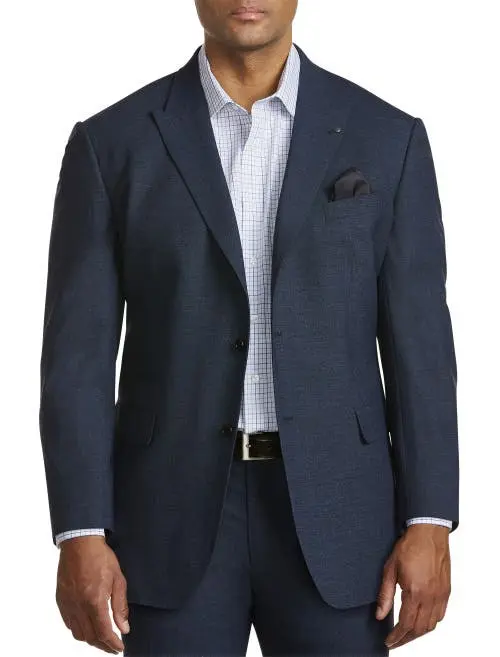 SYNRGY BY DXL Relaxer Performance Mélange Suit Jacket