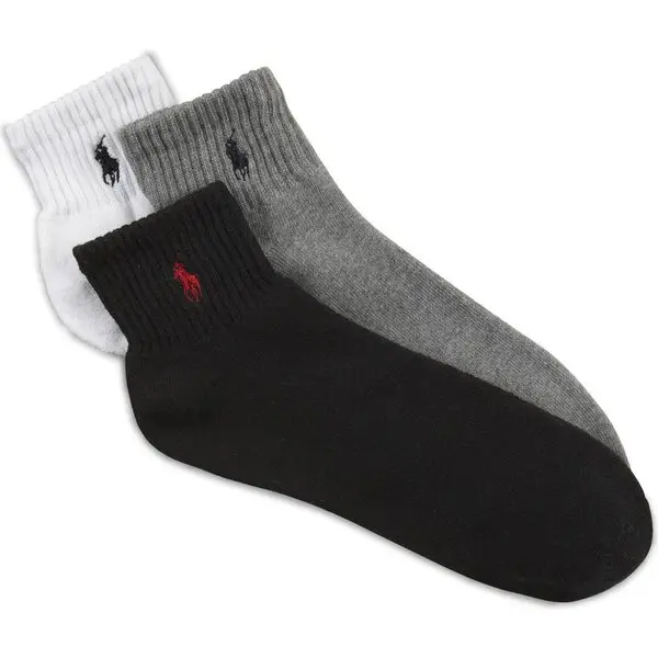 Polo Ralph Lauren 3-pack Classic Sport Socks - Assorted