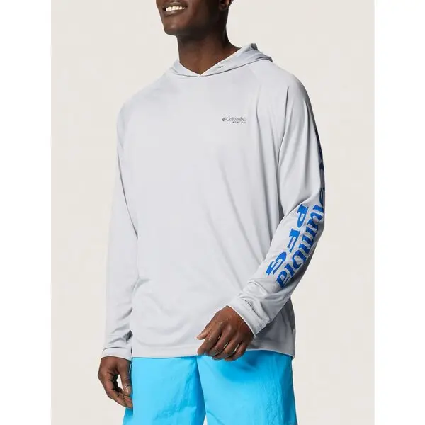 Columbia Big & Tall Terminal Tackle Hoodie - Cool Grey