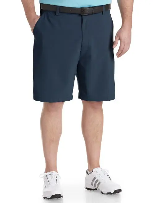 REEBOK Big & Tall Golf Performance Flat-front Shorts - Navy