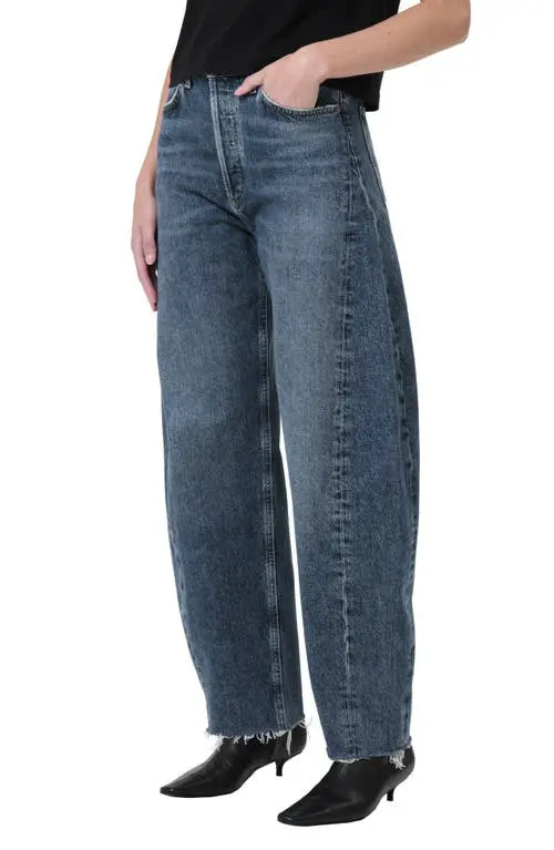 AGOLDE Luna Pieced Barrel Jeans