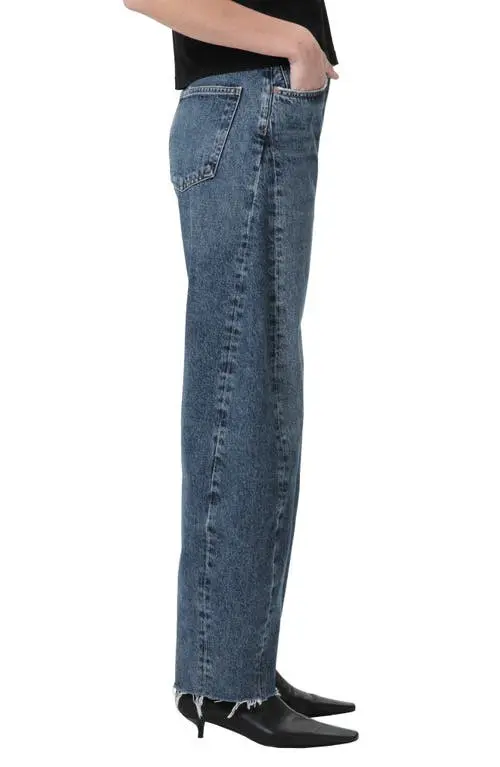 AGOLDE Luna Pieced Barrel Jeans