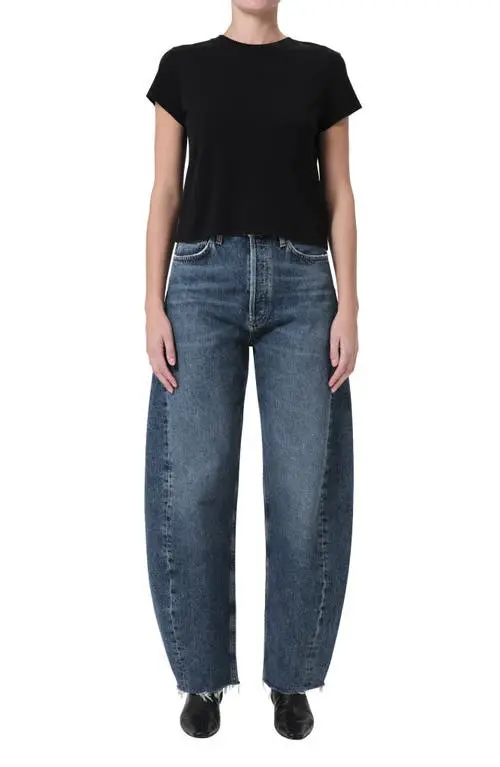 AGOLDE Luna Pieced Barrel Jeans