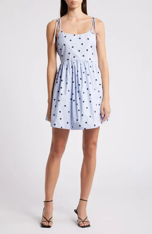 English Factory Polka Dot Mini Dress