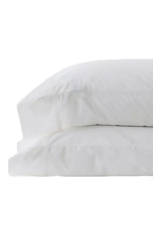 PACT Organic Cotton Organic Cool-air Percale Pillowcase 2-pack - White