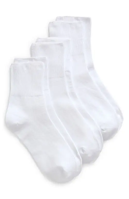 Hue 3-pack Bobby Socks - White