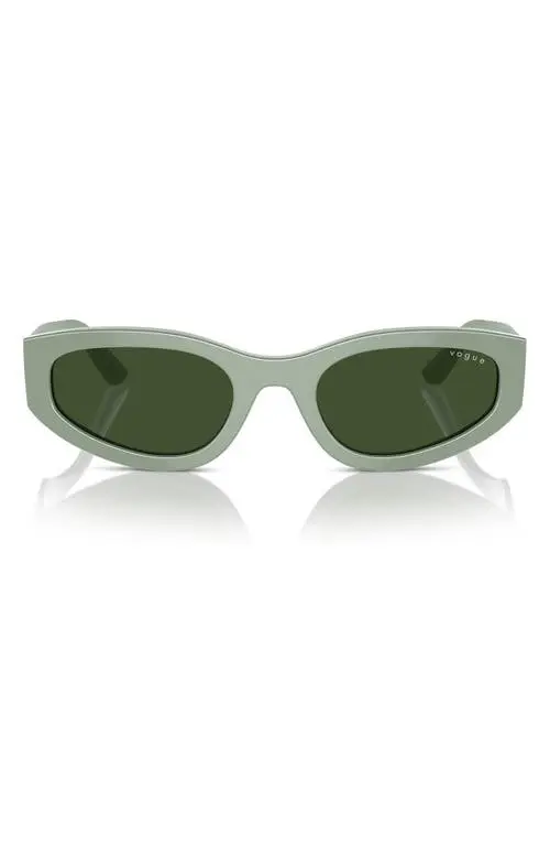 VOGUE 54mm Cat Eye Sunglasses - Green
