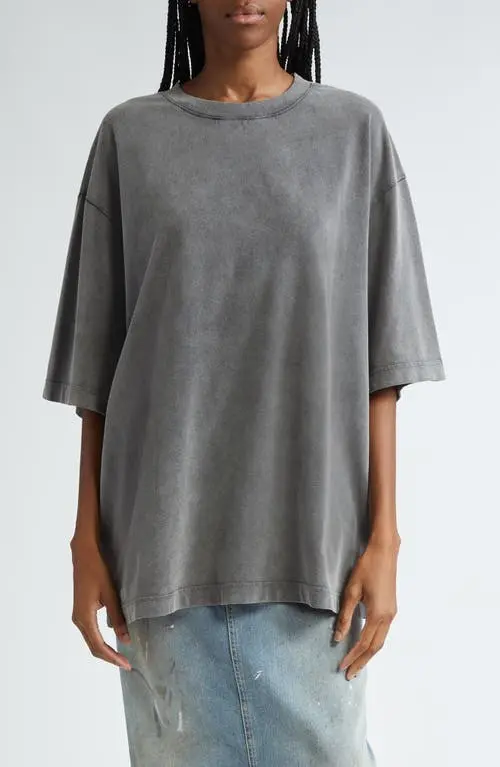 Acne Studios Exford Oversized T-shirt - Faded Black