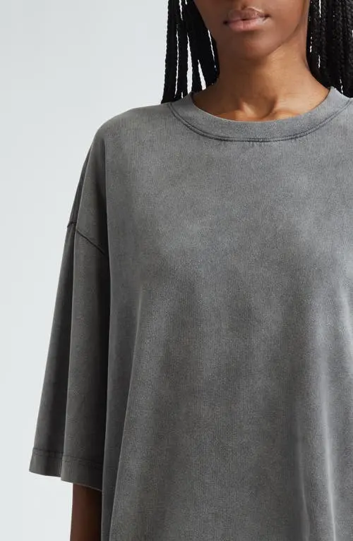 Acne Studios Exford Oversized T-shirt - Faded Black