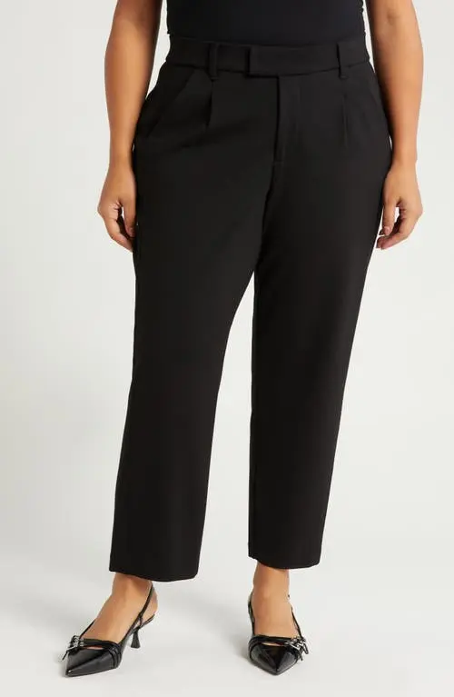 Wit & Wisdom Pleated Ankle Straight Leg Pants