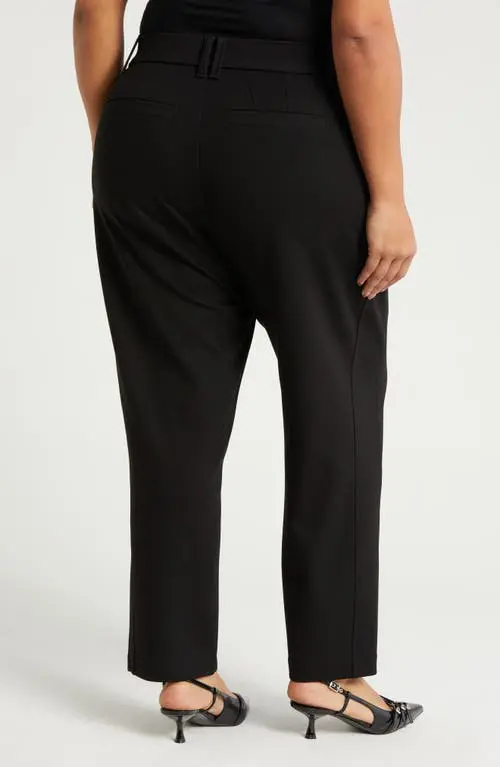 Wit & Wisdom Pleated Ankle Straight Leg Pants