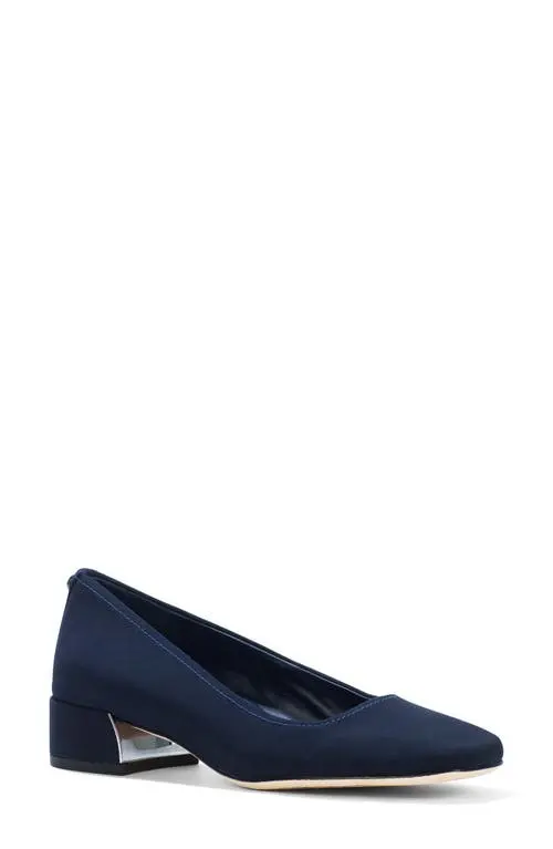 DONALD PLINER Drew Pump - Navy Crepe