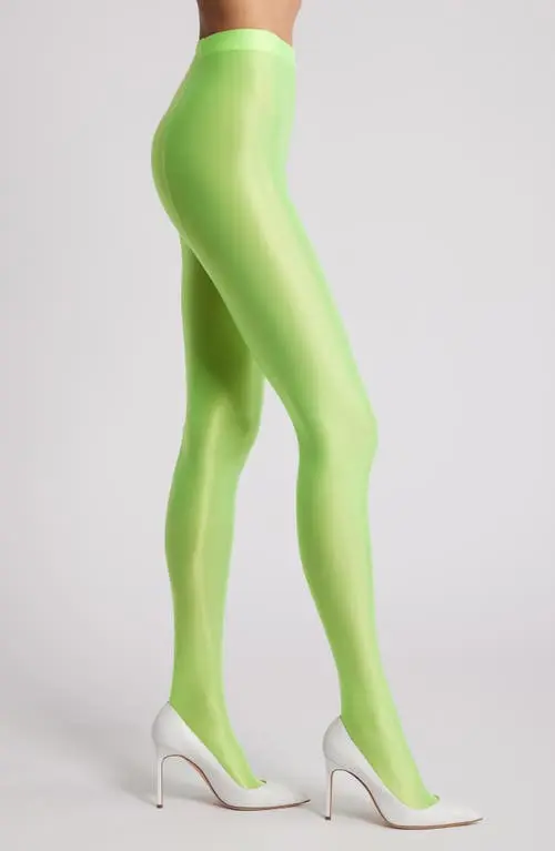 HIGH HEEL JUNGLE Mercury Tights - Lime
