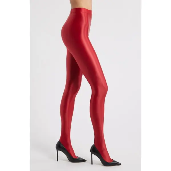 HIGH HEEL JUNGLE Mercury Tights - Red