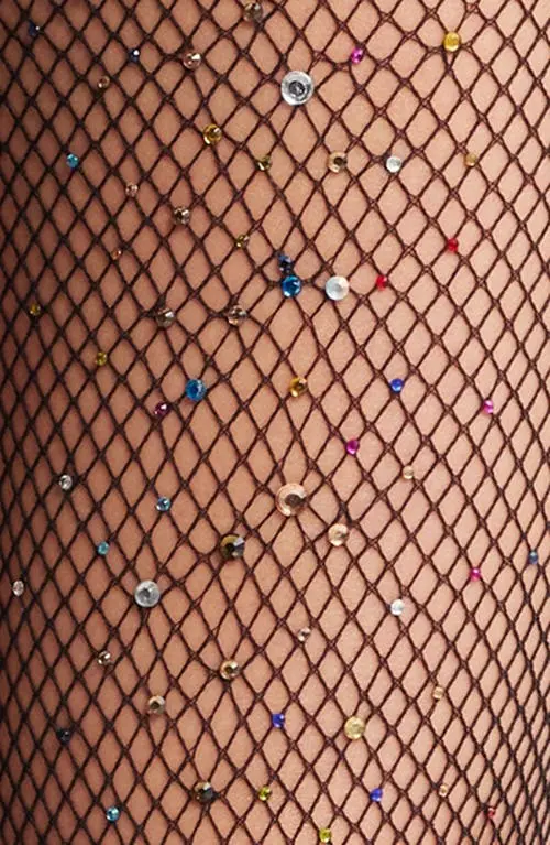 HIGH HEEL JUNGLE Glitter Fishnet Tights