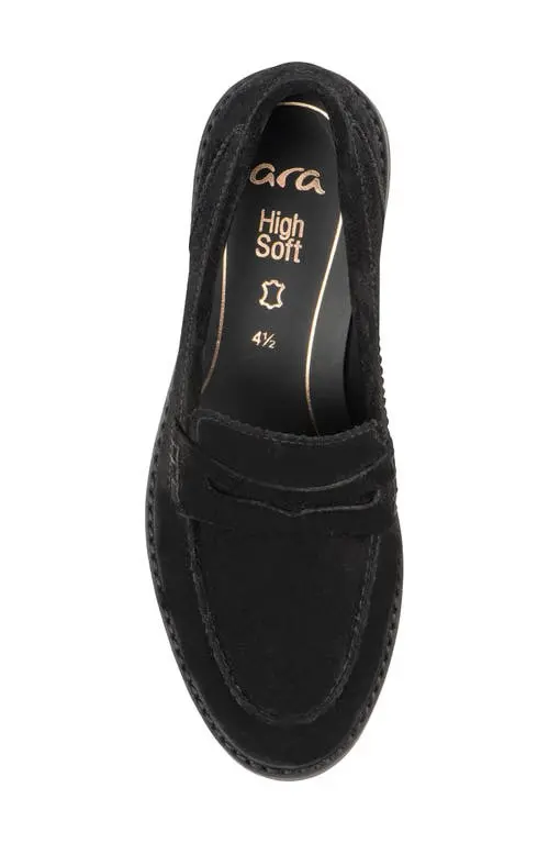 ARA Kalendra Penny Loafer - Black